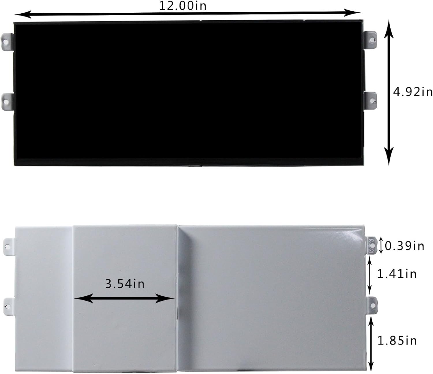 12.3 Inch 2400x900 2K IPS LCD Monitor – Flight Velocity