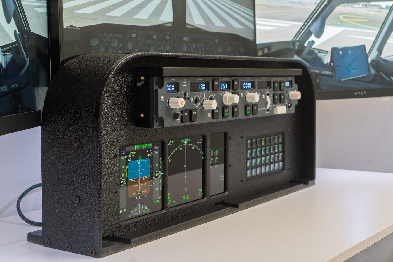 Boeing Panel Compatible with Winwing Sim Panel of Auto Pilot 3 and Str ...